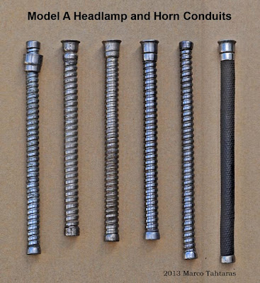 The Model A Ford, Henry and That Era: Headlight Conduit Identification