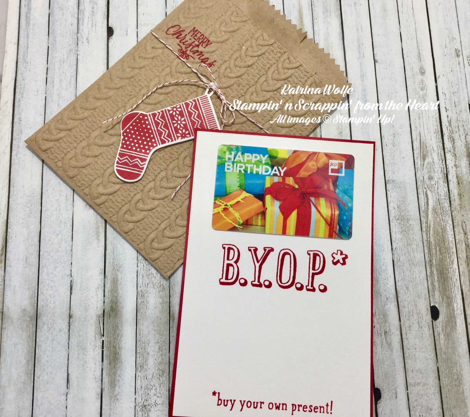 Katrina's Kreative Heart: A Great Way to Present a Gift Card