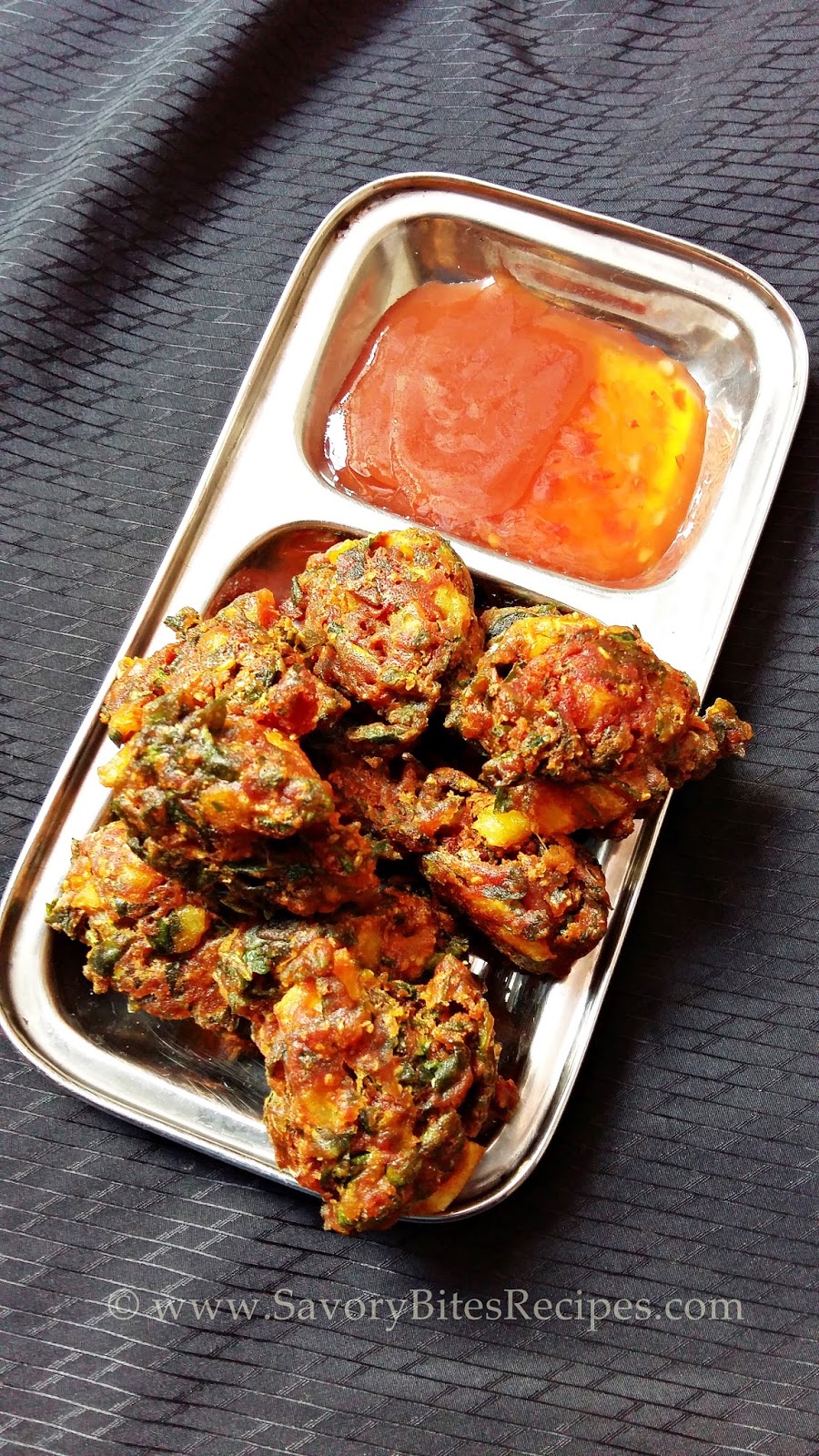 Methi Aloo Pakoda | Savory Bites Recipes - A Food Blog with Quick and ...