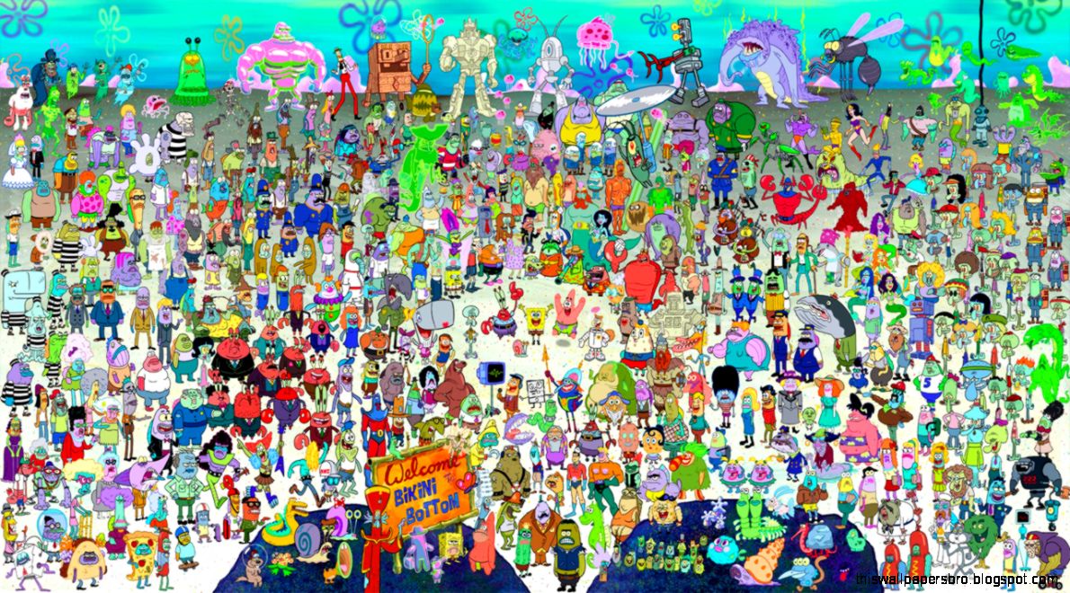 Spongebob Squarepants Characters | This Wallpapers