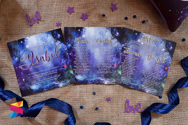 Enchanted Themd Debut Invitation - Stunro CreativeWorks