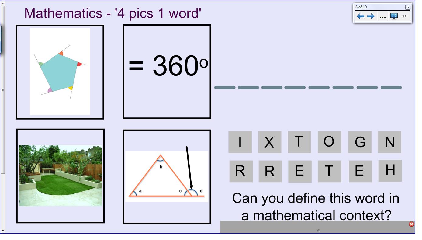 Tutorial Matematik ( Math Tutorial): Mathematics 4 pics 1 word - 'Intro ...