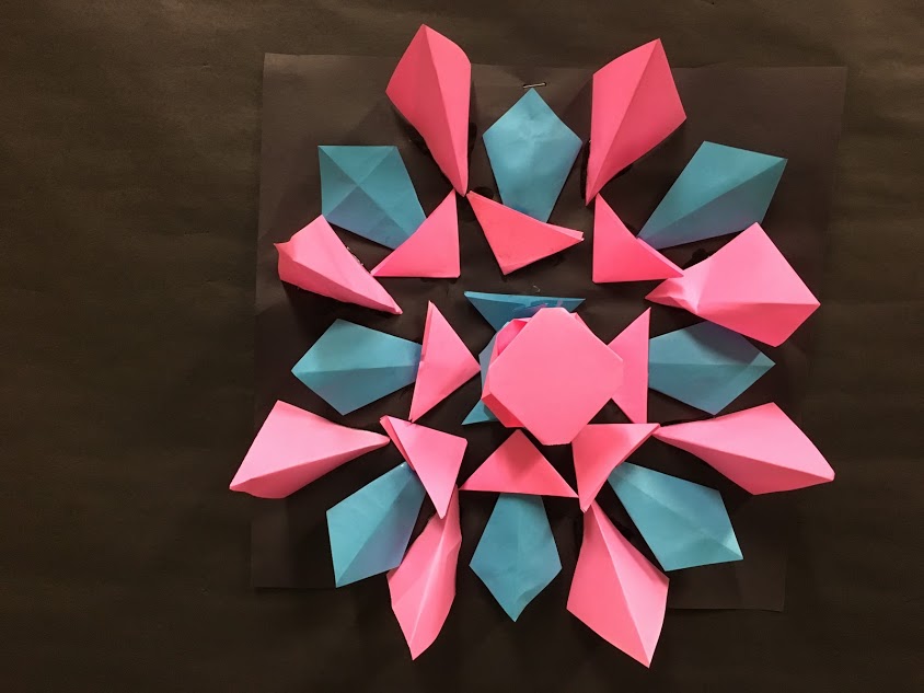 The Art Room At St.Elizabeth Parish School: 5th Grade: Radial Origami ...