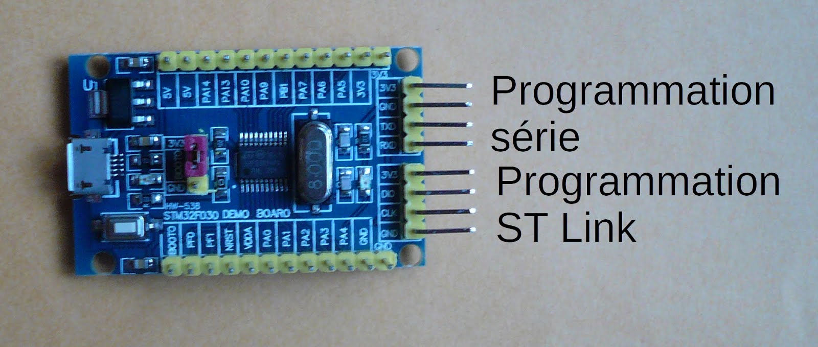 Électronique en amateur: Programmation d'une carte STM32 avec l'IDE Arduino