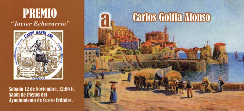 CANTU SANTA ANA PREMIA LA LABOR ARTÍSTICA DE CARLOS GOITIA | Castro ...