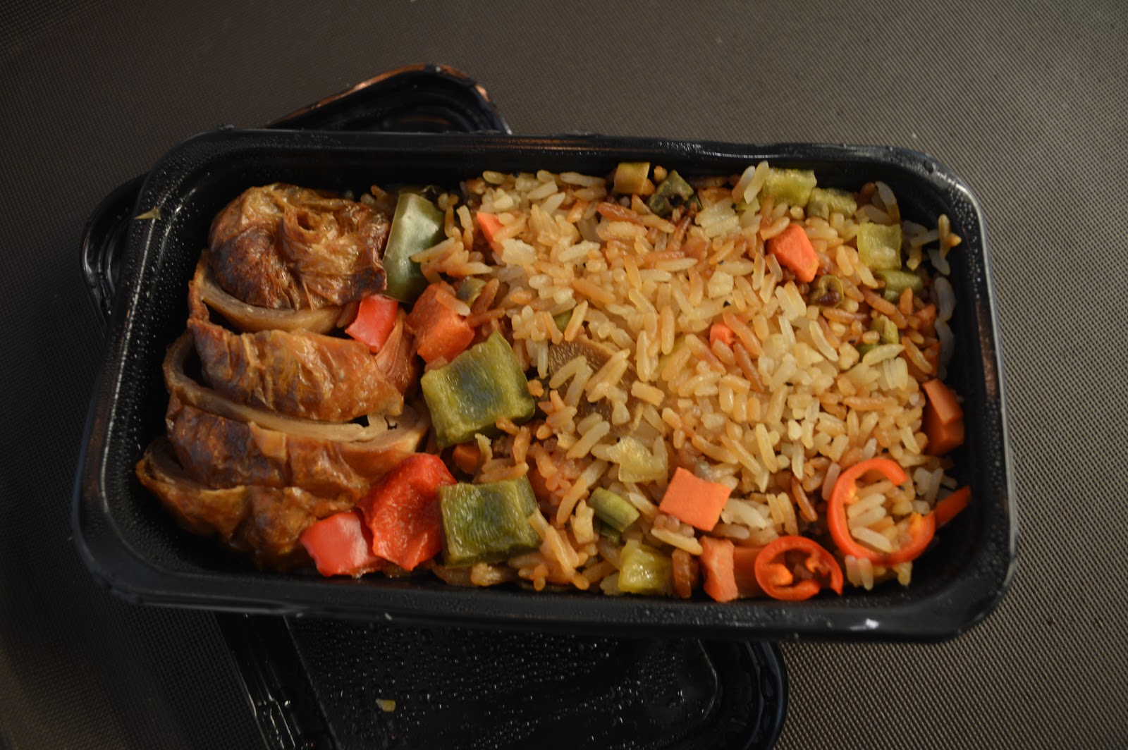 What my mind conjures: AirAsia Malaysia (AK) Inflight Hot Meal Review 1 ...