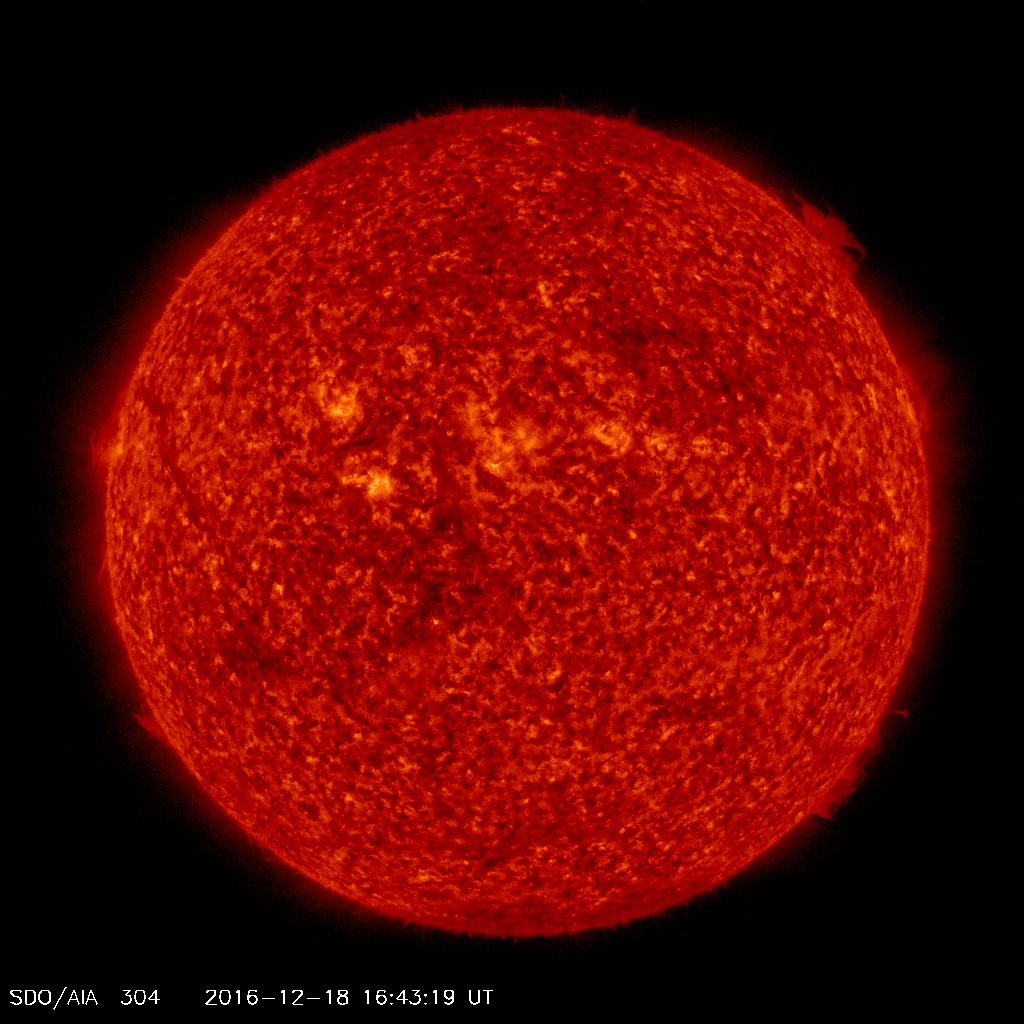 astronomia: El Sol hoy (18-12-2016)