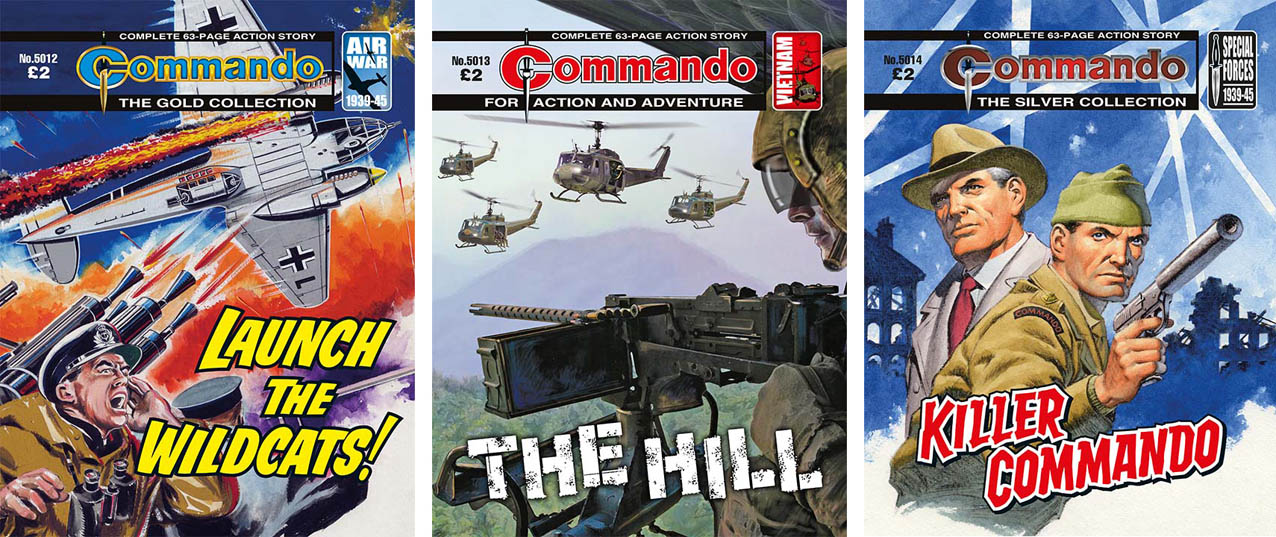 BLIMEY! The Blog of British Comics: COMMANDO previews
