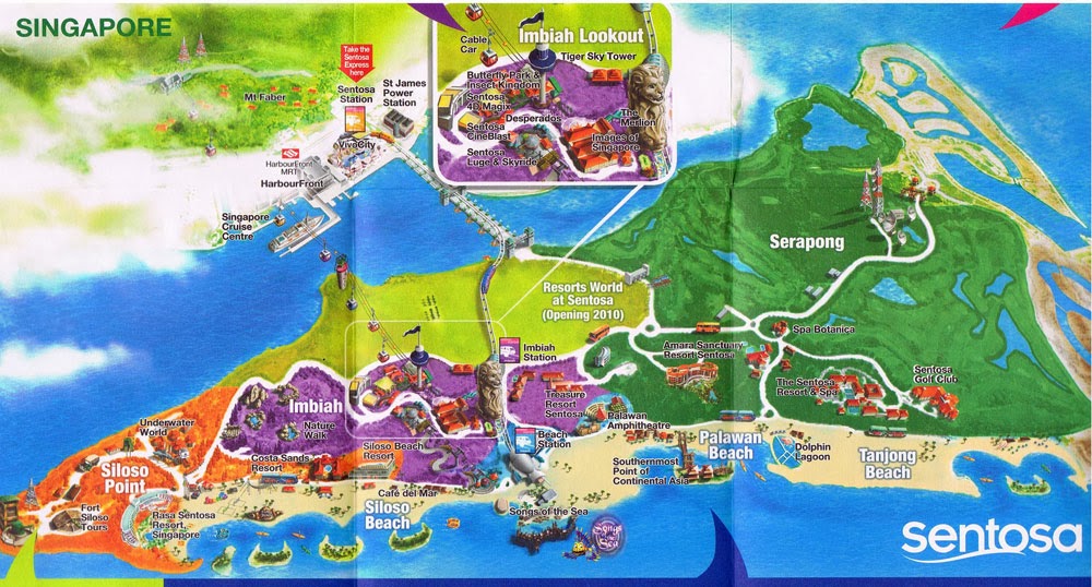 TripFren.com Blog: Awesome Sentosa Singapore Pictures and Sentosa MAP