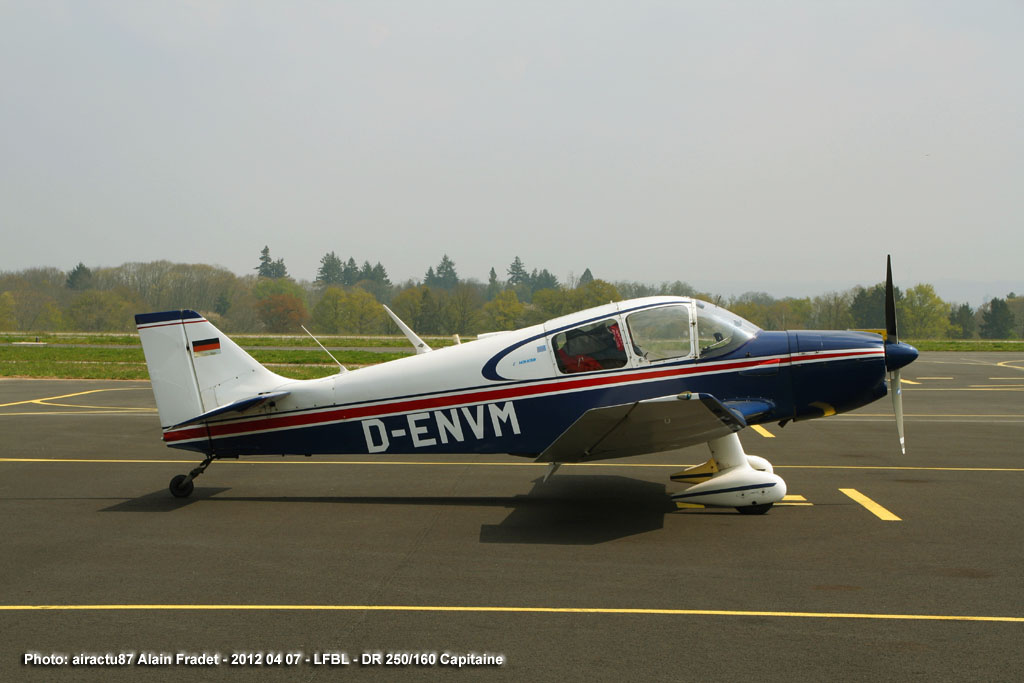 airactu87 par Alain Fradet: Jodel DR 250/160 D-ENVM
