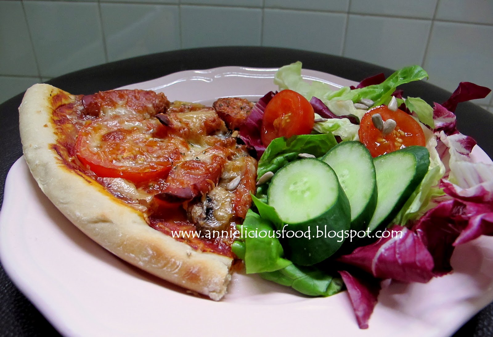 Annielicious Food: Basic Home-Made Pizza
