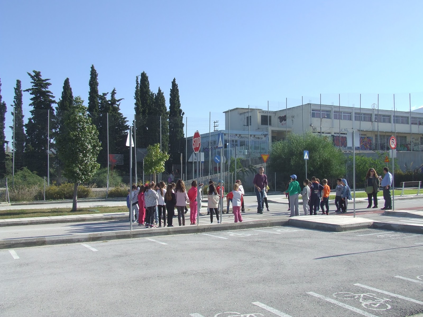 42 Δημοτικό Σχολείο Πάτρας: Επίσκεψη στο πάρκο Κυκλοφοριακής αγωγής