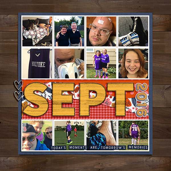 September Projects 50% OFF & FREEBIES! / Scrapping with Liz