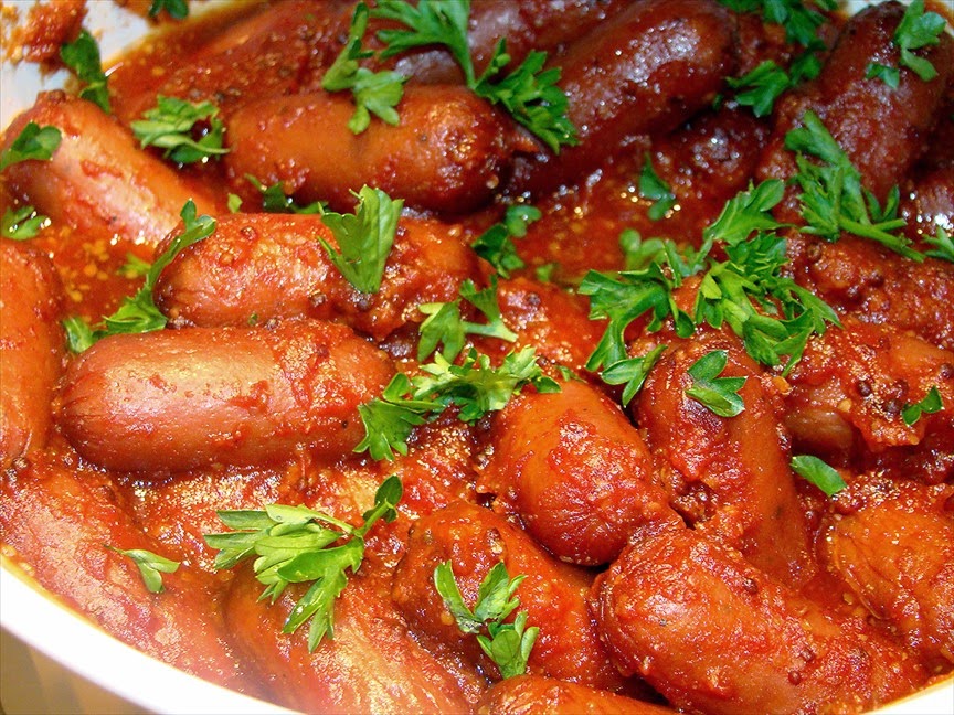 Cooking Gluten Free with Bea: Sweet and Spicy Cocktail Wieners