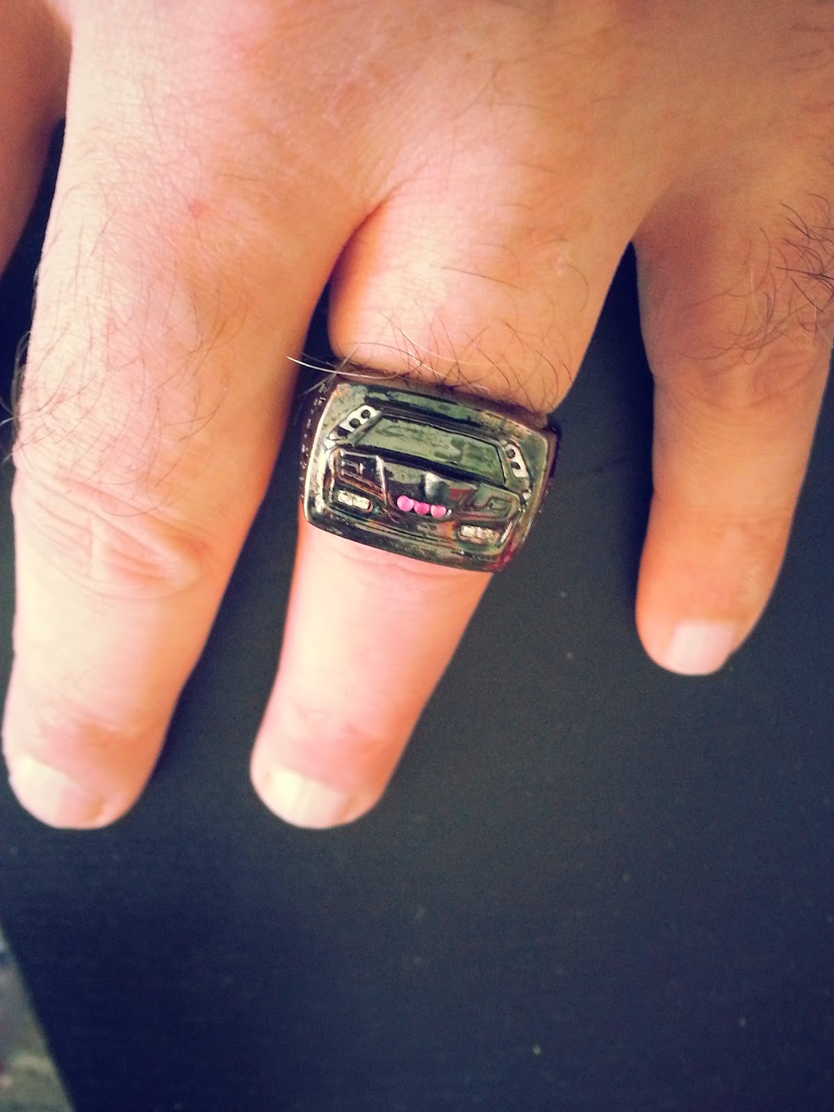My Knight Rider 2000 project: My Knight Rider Super Pursuit Mode Ring