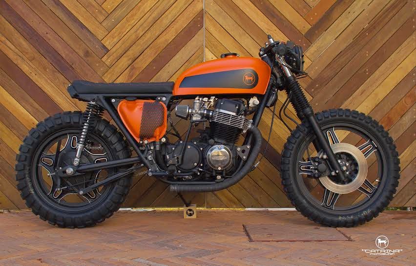 Honda CB 750 "Cafe Tracker" by Catrina Moto Surf - Lsr Bikes