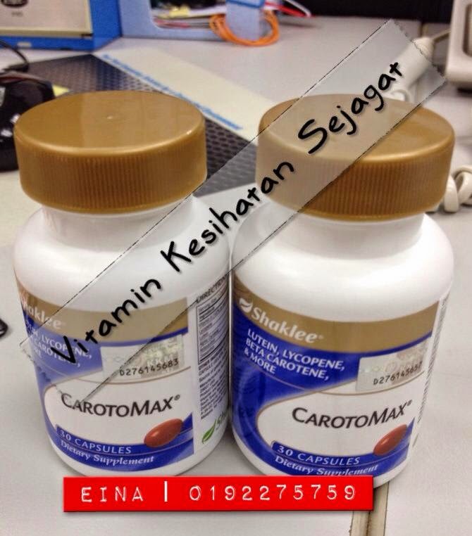 Carotomax, Vitamin Untuk Kesihatan Mata - Eina Md Ali - Pengedar ...
