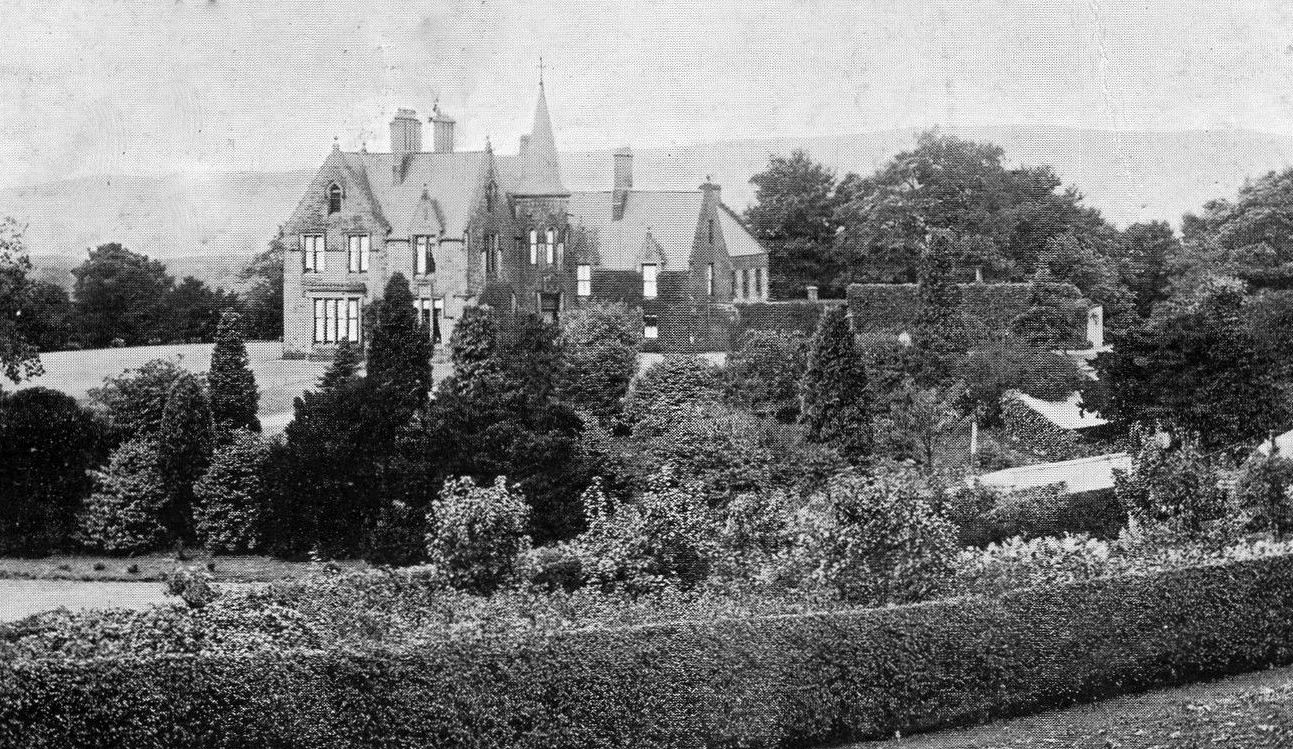 Tour Scotland: Old Photograph Glorat House Scotland