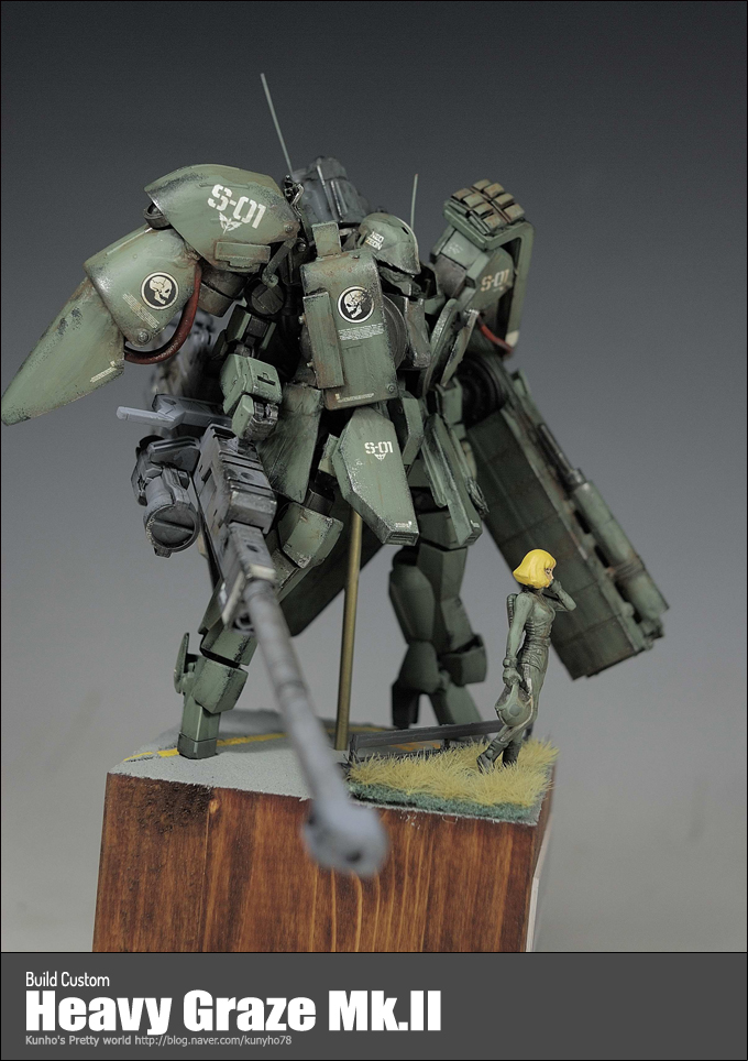 GUNDAM GUY: Heavy Graze Mk.II - Custom Build