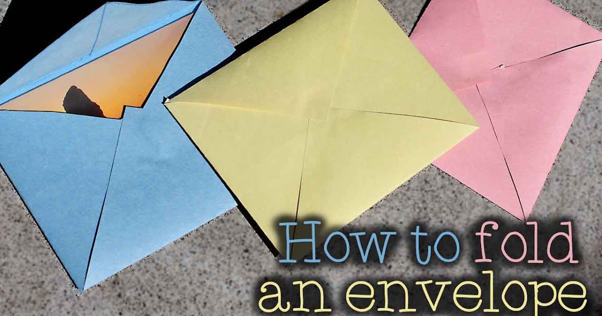Pugdemonium How To Fold An Envelope Pugdemonium How To Fold An Envelope