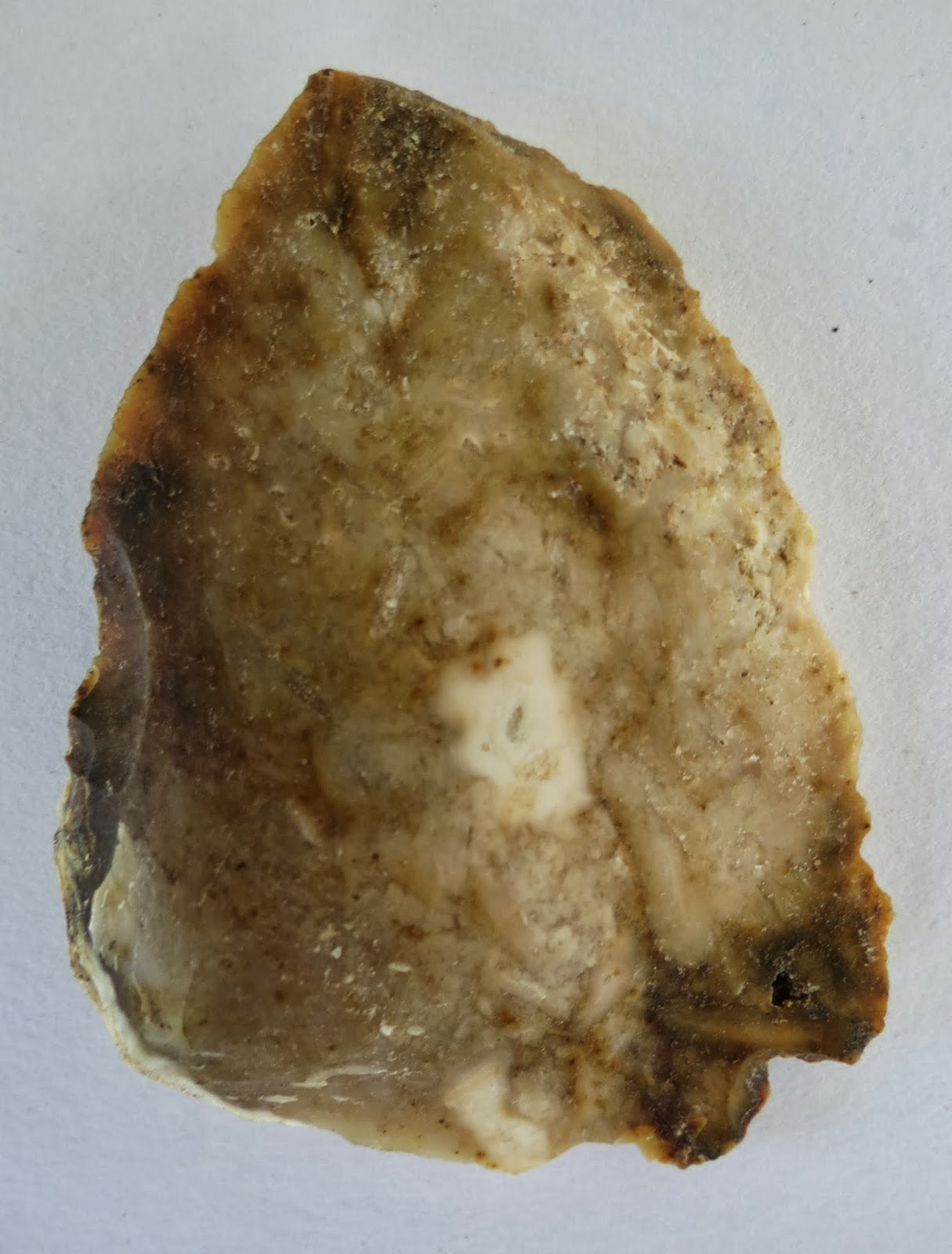Archaeology of Portable Rock Art: Ohio artifact centered on a white ...
