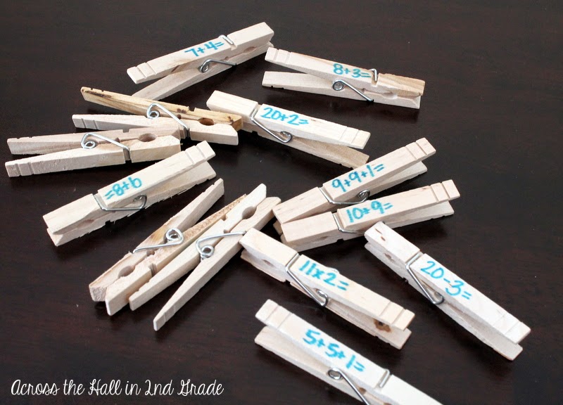 Clothespin Math: How I Use It! - Owl-ways Be Inspired