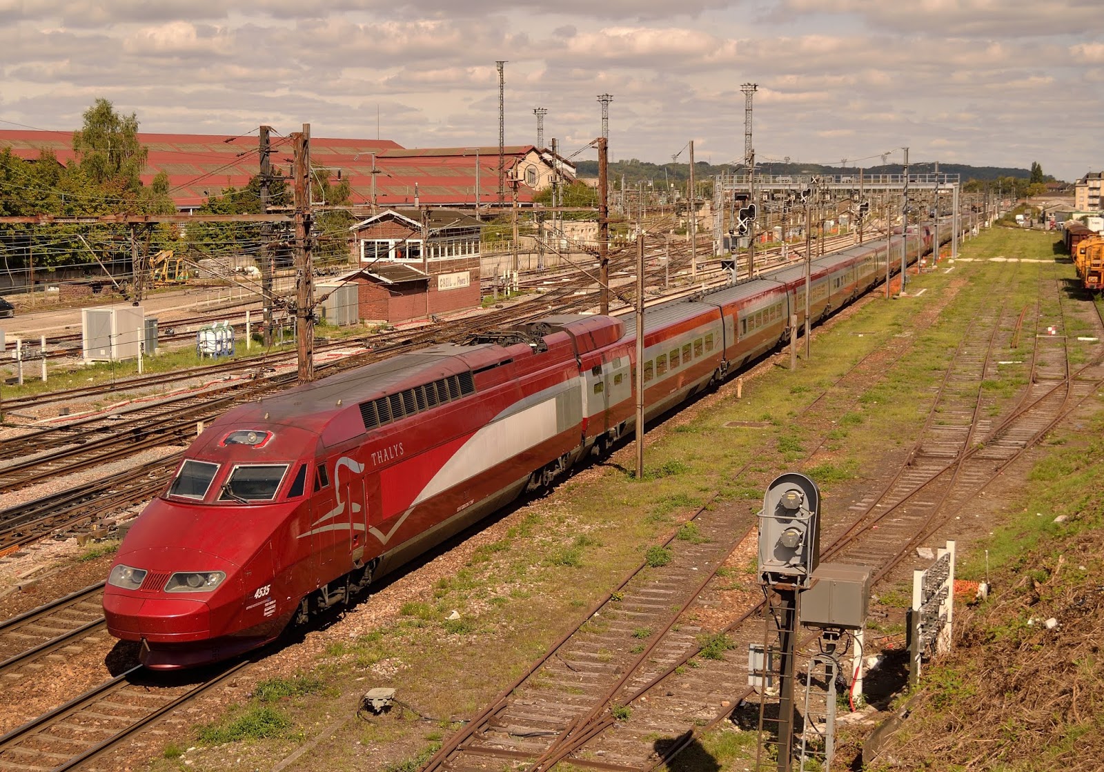 LA PASSION DU TRAIN: TGV Thalys et Eurostar autour de Creil ...