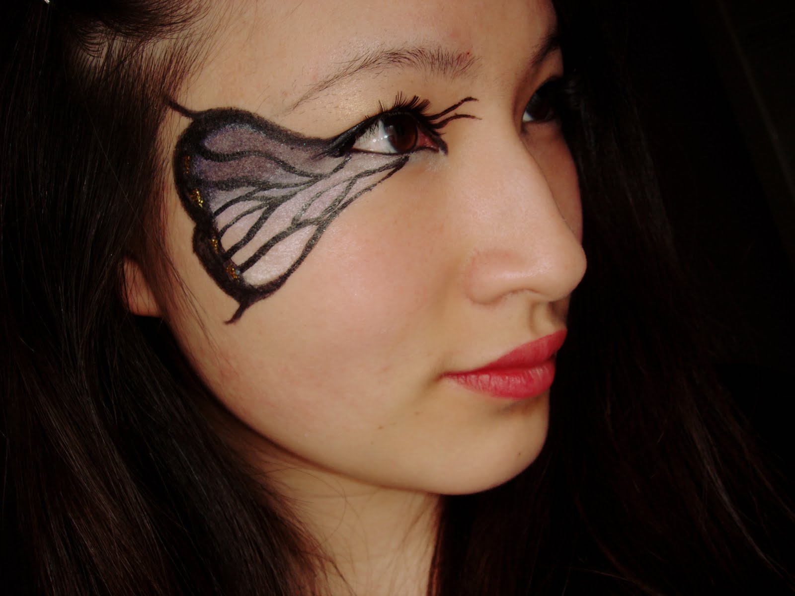 Butterfly Wing Makeup Look - CATHY HUANG