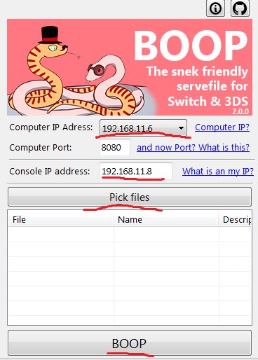 3ds Boopを使用してネットワーク経由でCIAをインストールする方法