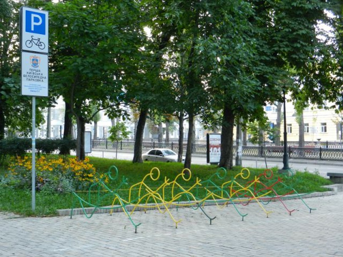 Chuck's Fun Page 2: Funny bike racks