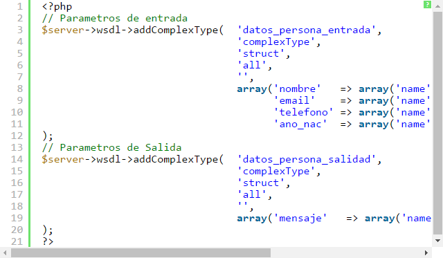Ejemplo de como programar un Web service utilizando NuSOAP y PHP | Distribuidos