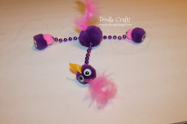 Easy Silly Bird Marionette DIY tutorial!