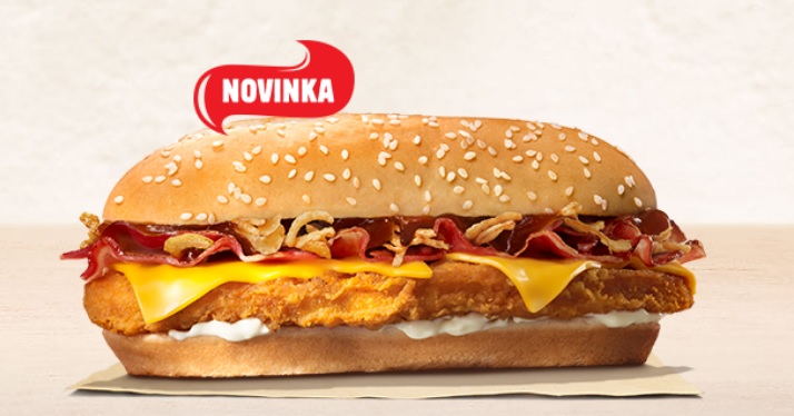 kavoniho žrádlo: Long Chicken BBQ Bacon, Burger King