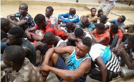 Welcome To Ajayi's Blog: Task Force arrest over 40 Hoodlums in Oshodi ...
