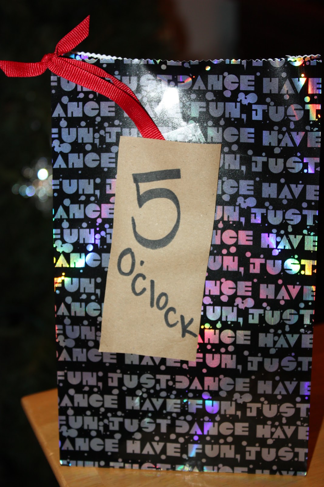 More Than ABC's and 123's: New Years Eve Countdown Bags 2013