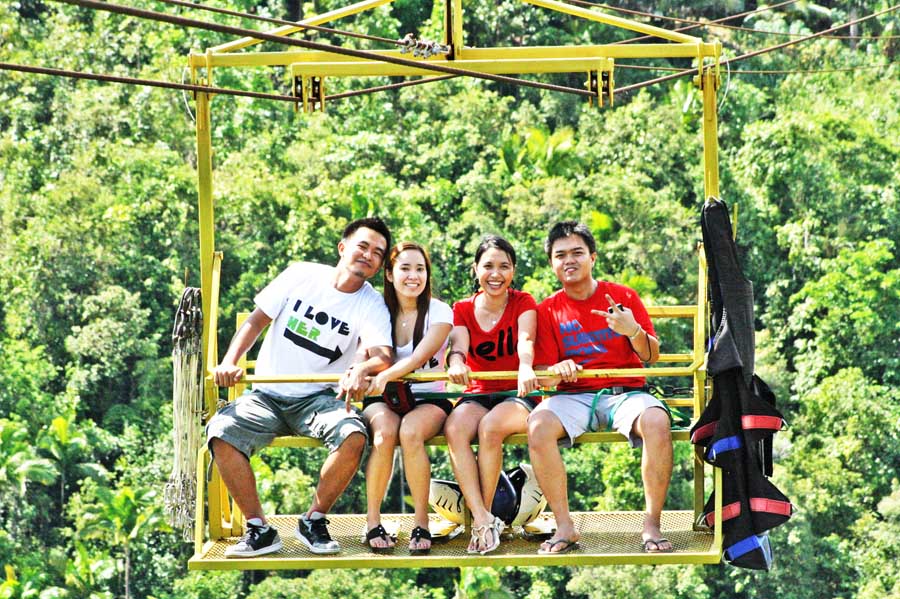 My Philippine Travel and Tour: Bohol Tour 3: Loboc Zipline and Cable ...