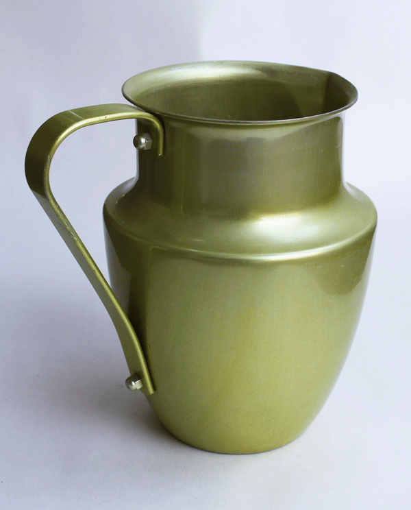 Stuff To Treasure: Green Aluminum Norben Ware Pitcher