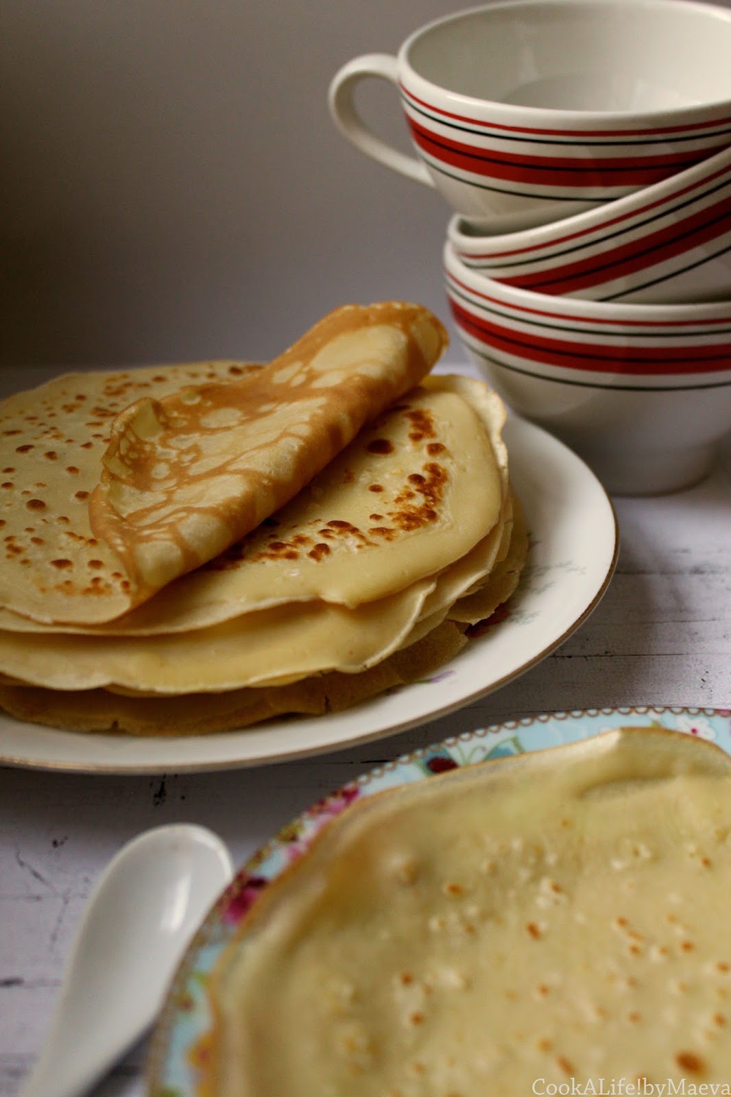 Cook A Life! by Maeva... in English: Gluten free crêpes (French pancakes)