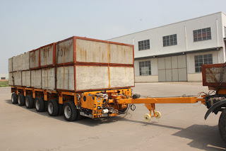 modular trailer: Goldhofer THP/SL hydraulic modular trailer