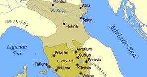 L'Etruria: il territorio