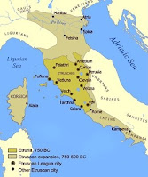 L'Etruria: il territorio