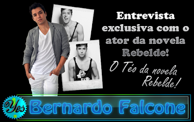 Rebelde: Entrevista com Téo, o ator de Rebelde Bernardo Falcone