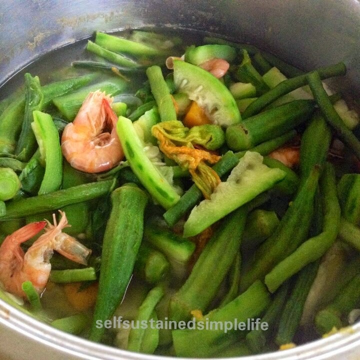 Our Journey to a Simple Life: Dinengdeng (Vegetable Stew)