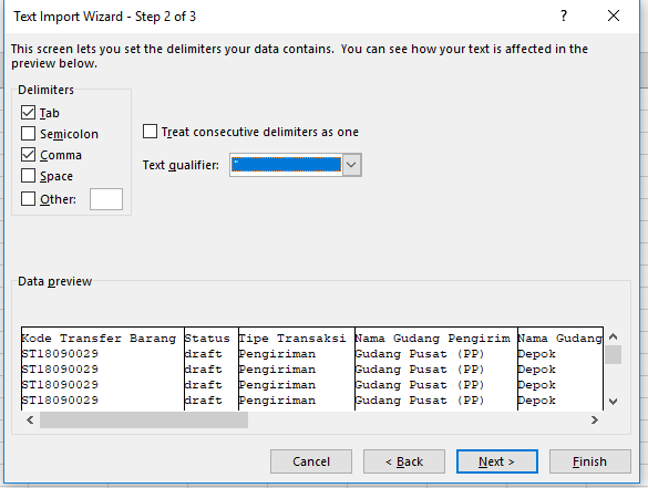 CARA IMPORT FILE CSV KE EXCEL - Maul's Note CARA IMPORT FILE CSV KE EXCEL - Maul's Note