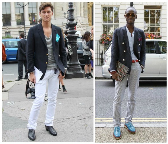 Tu mejor sonrisa en cualquier ocasión: 20 HOMBRES CON AMERICANA AZUL