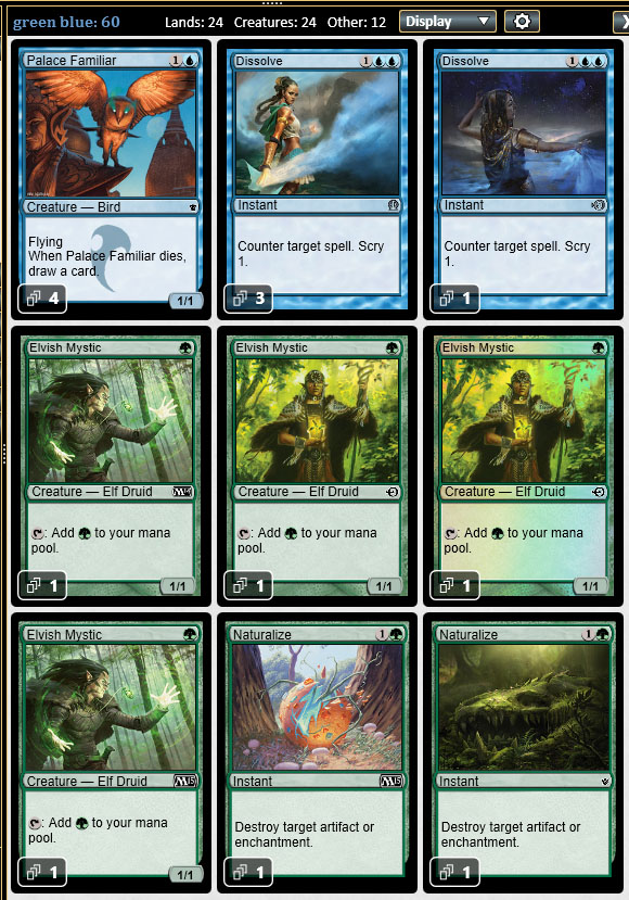 Magic the Gathering Adventures: [Standard] Origins Simic - Bounding Krasis