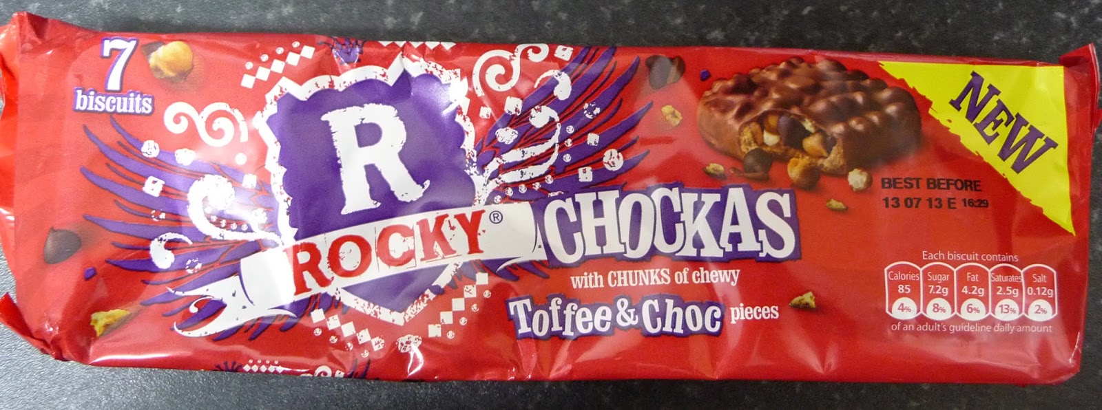 Something to look forward to: Rocky Chockas: Toffee & choc