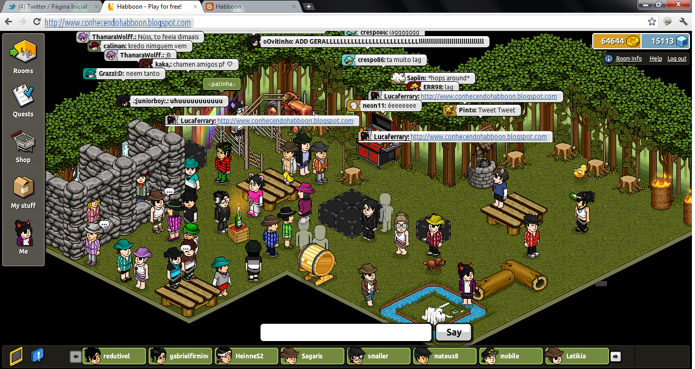 Habboon: É o arraial do Habboon!!