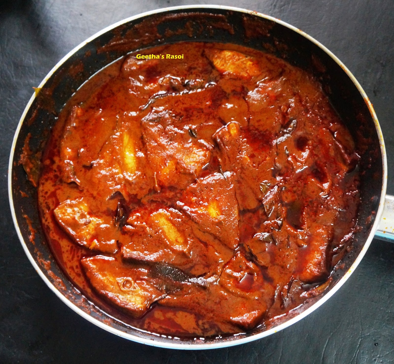 Geetha's Rasoi...: ANJAL (POMFRET) MASALA FRY MANGLORE STYLE