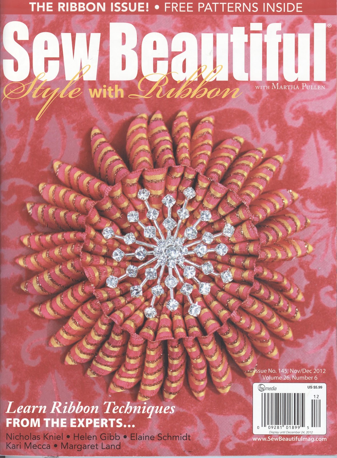 Creations By Michie` Blog: New Sew Beautiful Magazine